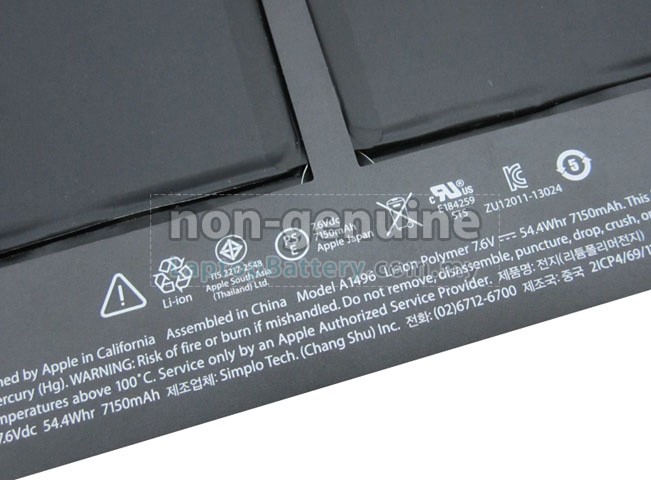 Apple A1466(EMC 2925) battery,high-grade replacement Apple A1466(EMC ...