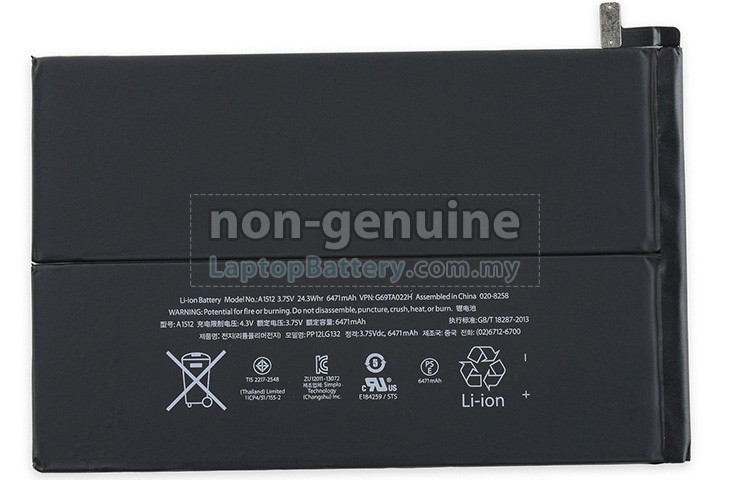 Apple iPad Mini 2 battery,high-grade replacement Apple iPad Mini 2 ...
