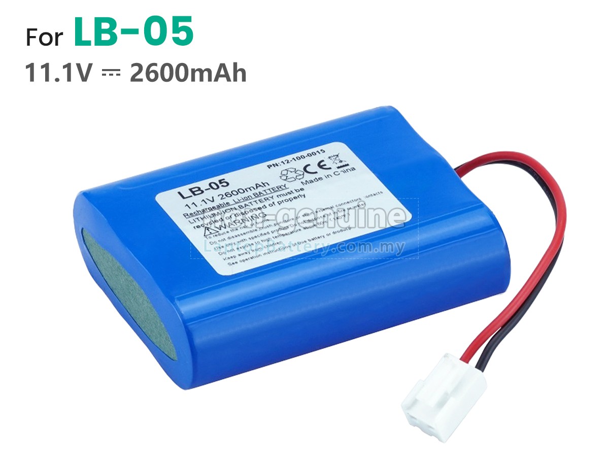 Biolight LB-05 battery,high-grade replacement Biolight LB-05 battery from Malaysia(2600mAh,3 cells)