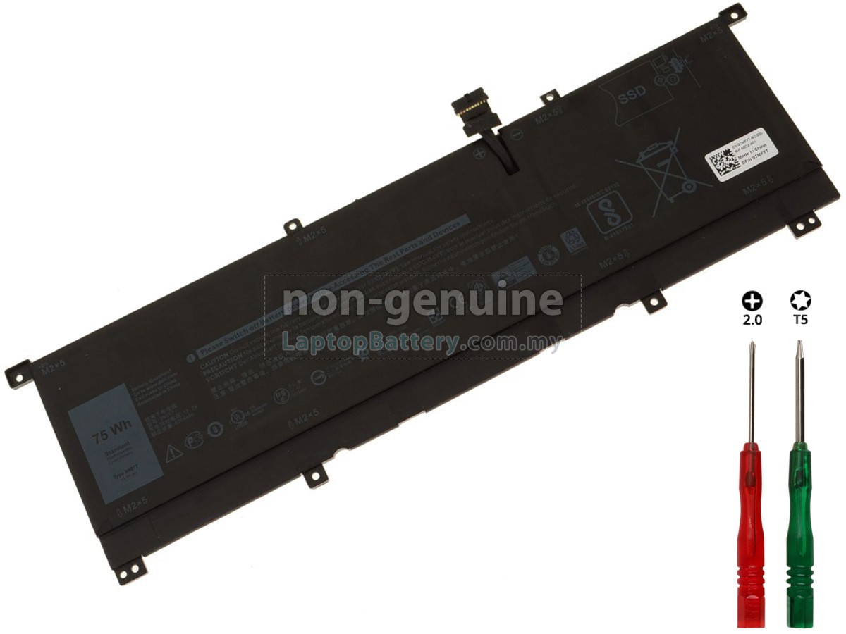 Dell XPS 15 9575 2-IN-1 battery,high-grade replacement Dell XPS 15 9575 ...