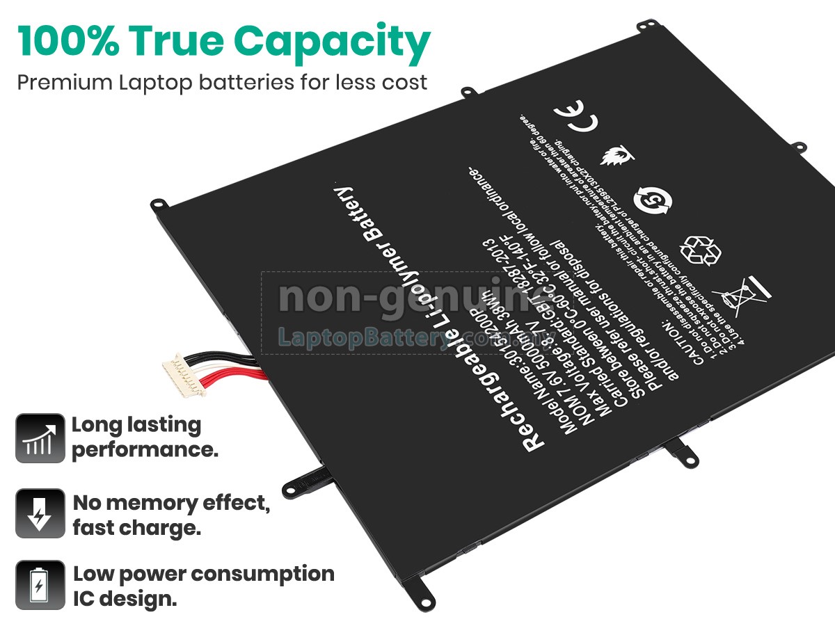 Teclast F7 PRO battery,high-grade replacement Teclast F7 PRO laptop ...